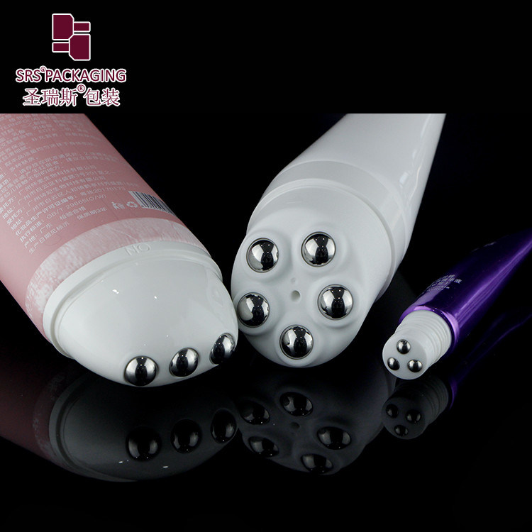 Pink Labelled Plastic 3 Ball Roller Applicator Tube D50mm With On Off ...